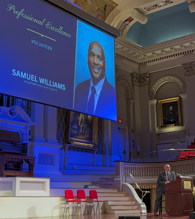 Sam Williams Receives Beyond Excellence Award from Massachusetts DOC ...